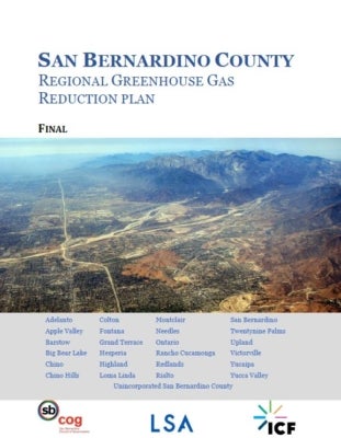 Regional Greenhouse Gas Reduction Plan (2021) - SBCTA