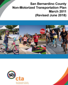 Non - Motorized Transportation Plan (2018) - SBCTA
