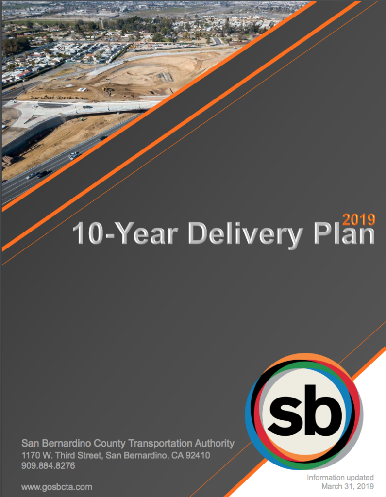 10-Year Delivery Plan - SBCTA