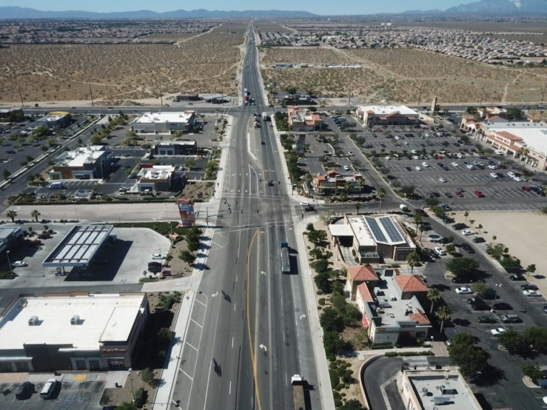 US 395 Almost Complete! - SBCTA