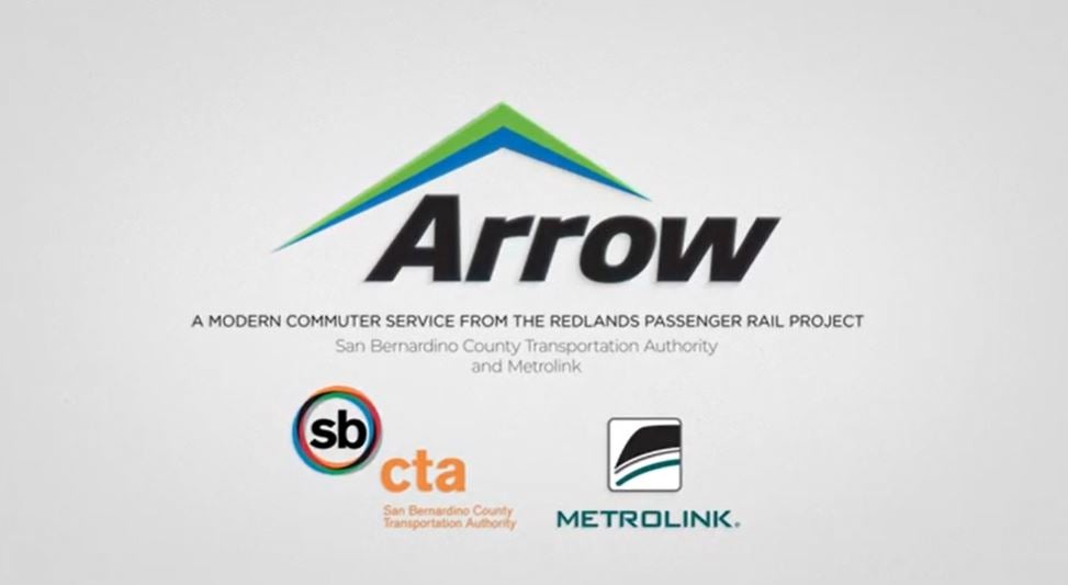 SBCTA Arrow Diesel Multiple Unit Arrival - SBCTA