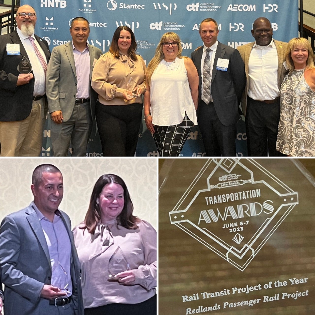 Redlands Passenger Rail Project Recognized with Awards - SBCTA