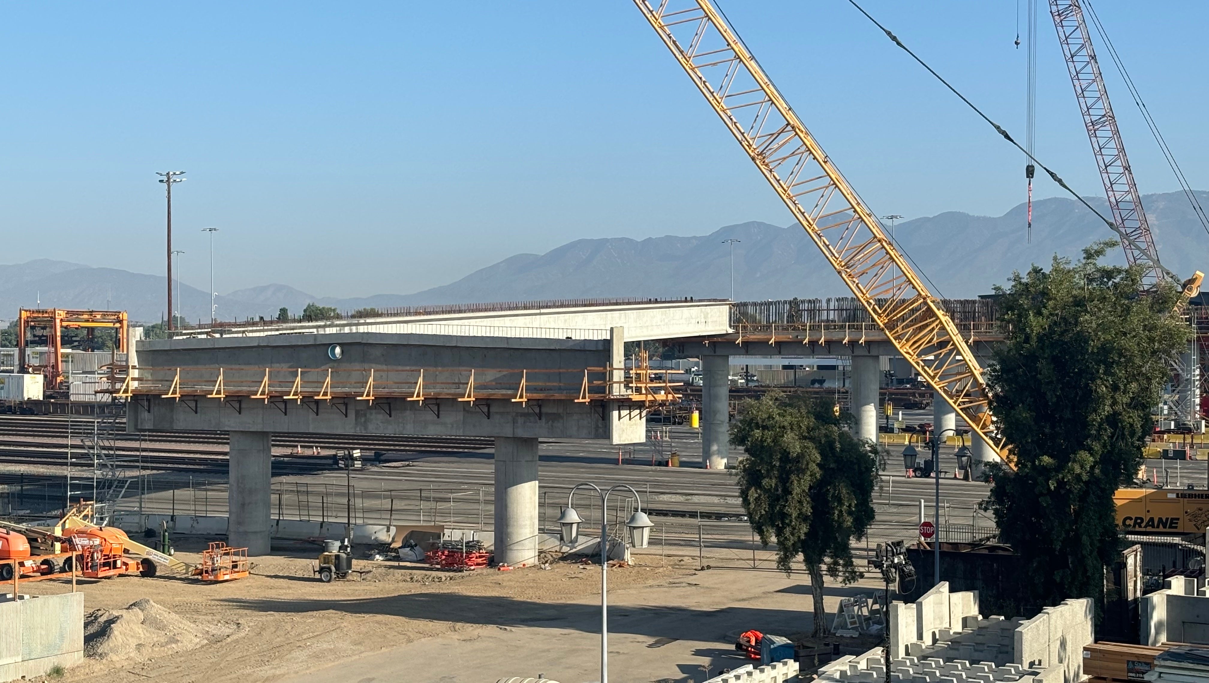 Mt. Vernon Avenue Bridge Taking Shape with Placement of 182-foot ...